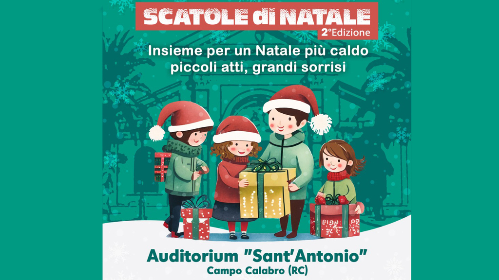 ReggioTV - A Campo Calabro, l'iniziativa "Scatole di Natale".
