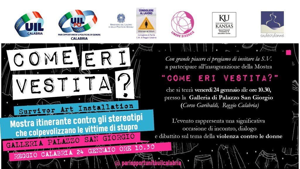 ReggioTV - “Come eri vestita”: inaugurazione della mostra itinerante ...